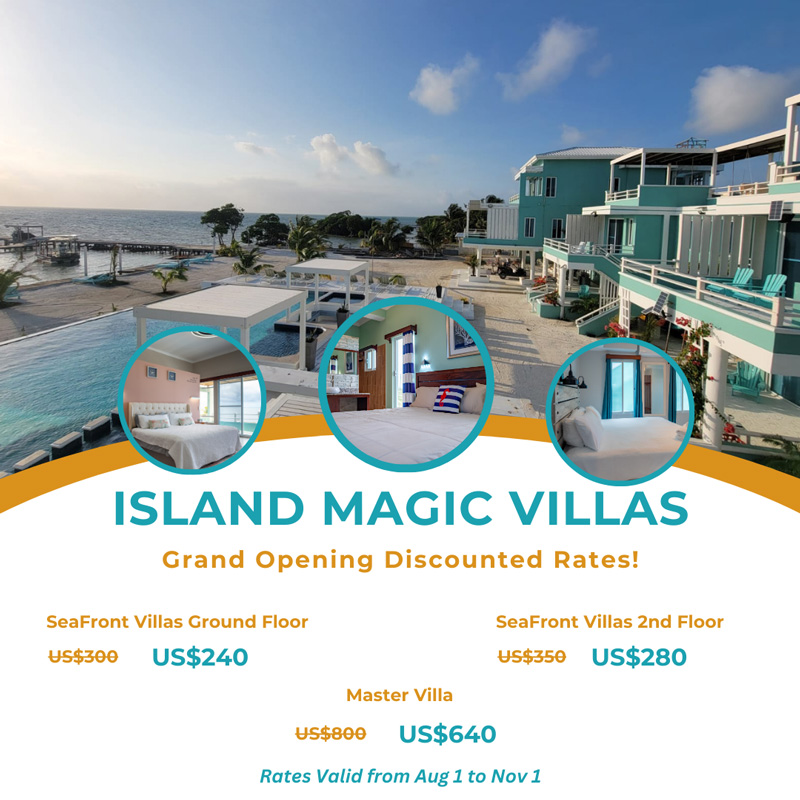 Welcome to Island Magic Villas - Caye Caulker Luxury Villas